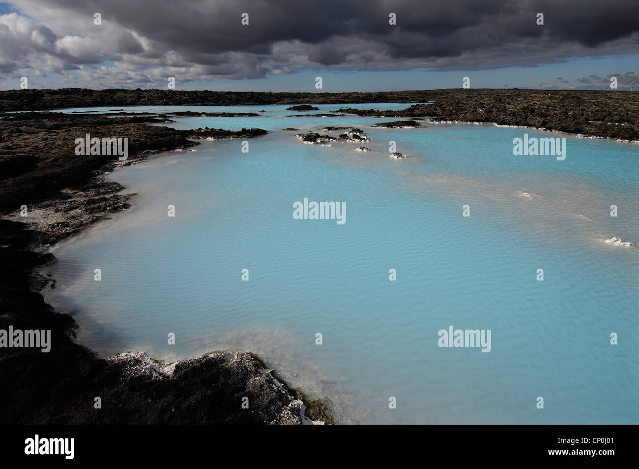 Blue and green the lake spa resort hi-res stock photography and images ...