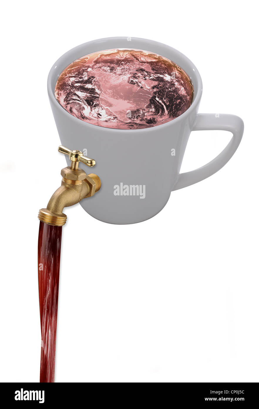 Hot coffee images Cut Out Stock Images & Pictures - Alamy