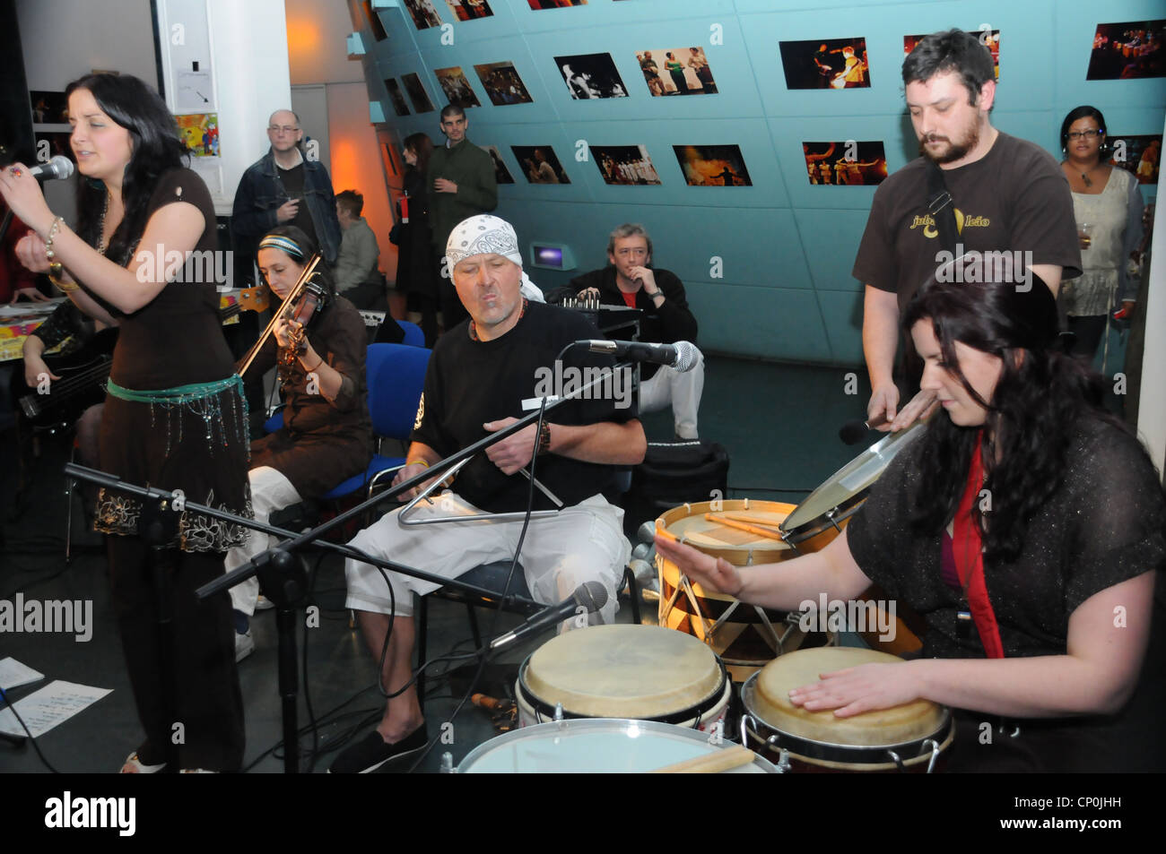 Global grooves continues to go from st hi-res stock photography and ...