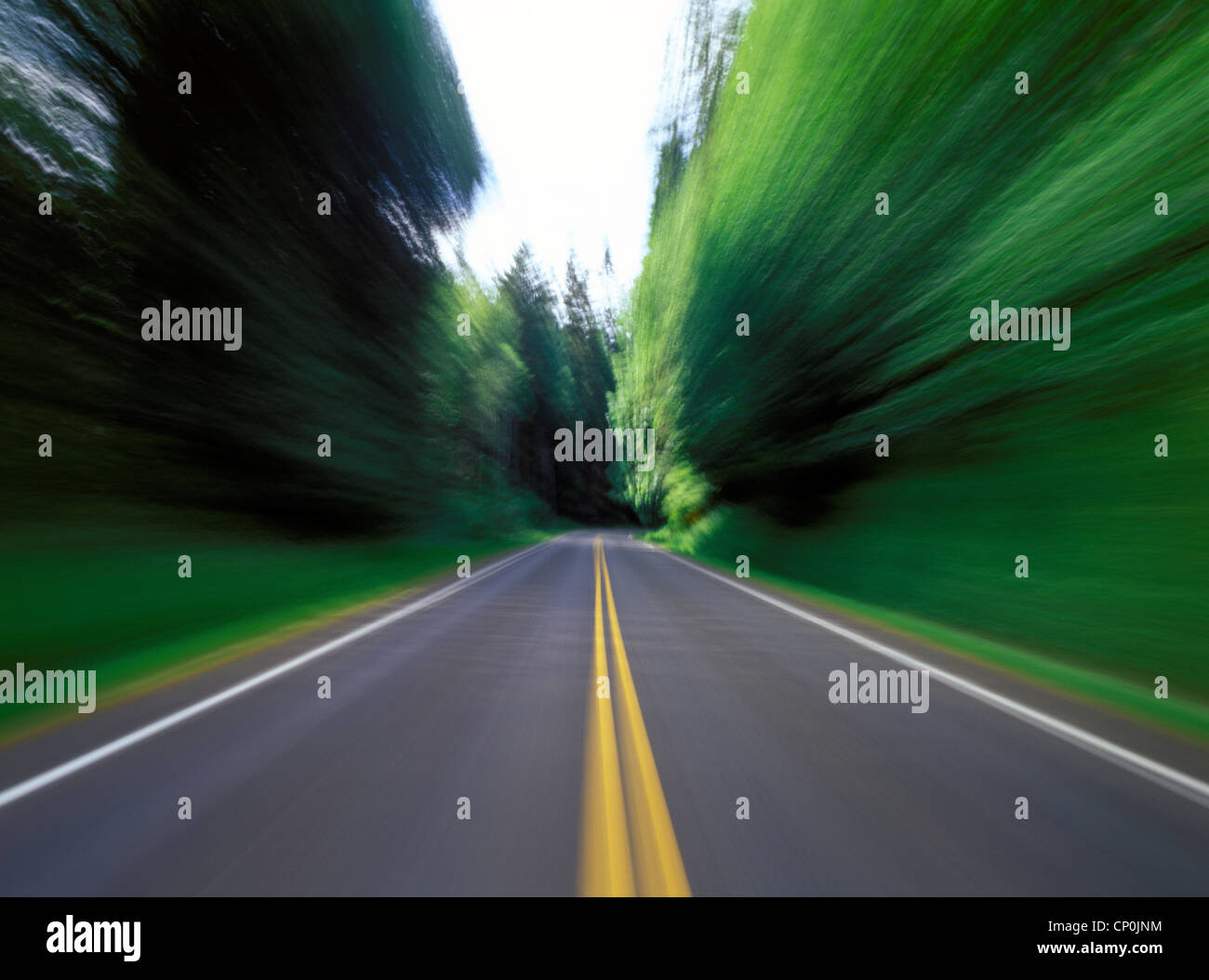 Two lane road hi-res stock photography and images - Alamy