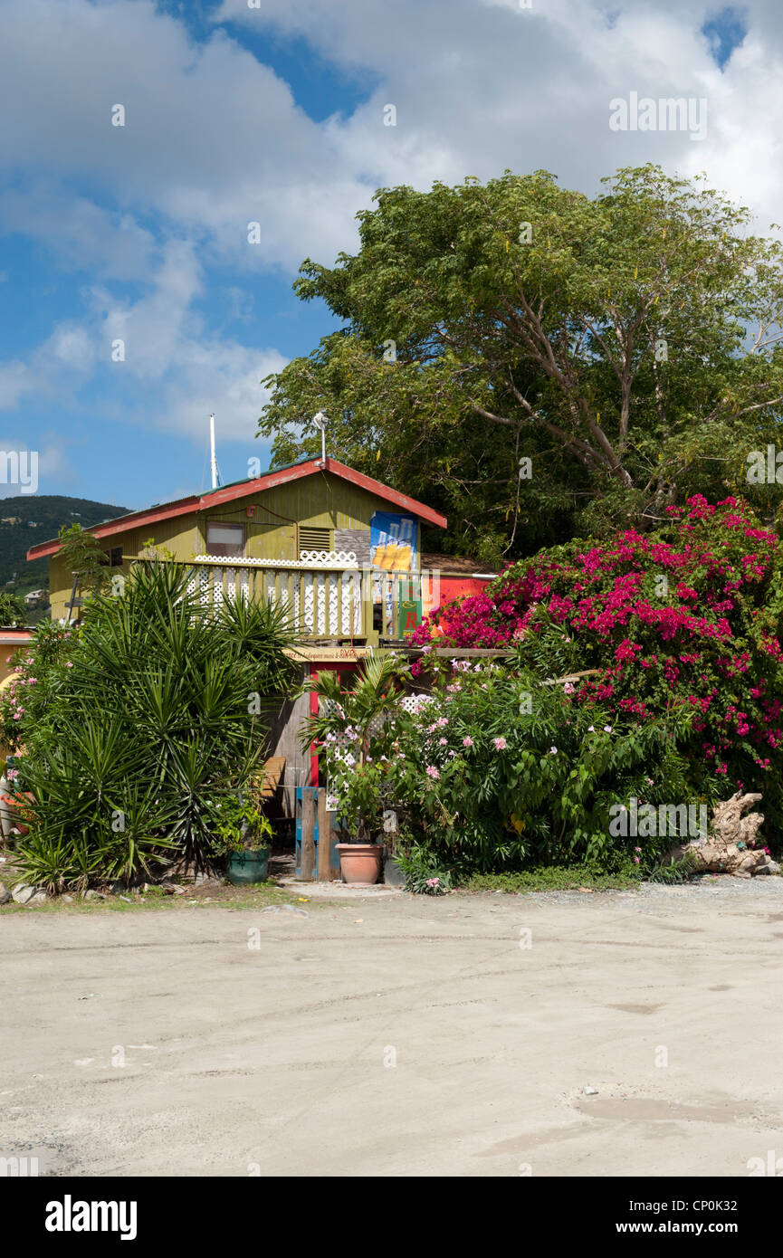 Living accommodation, Tortola, The British Virgin Islands Stock Photo ...