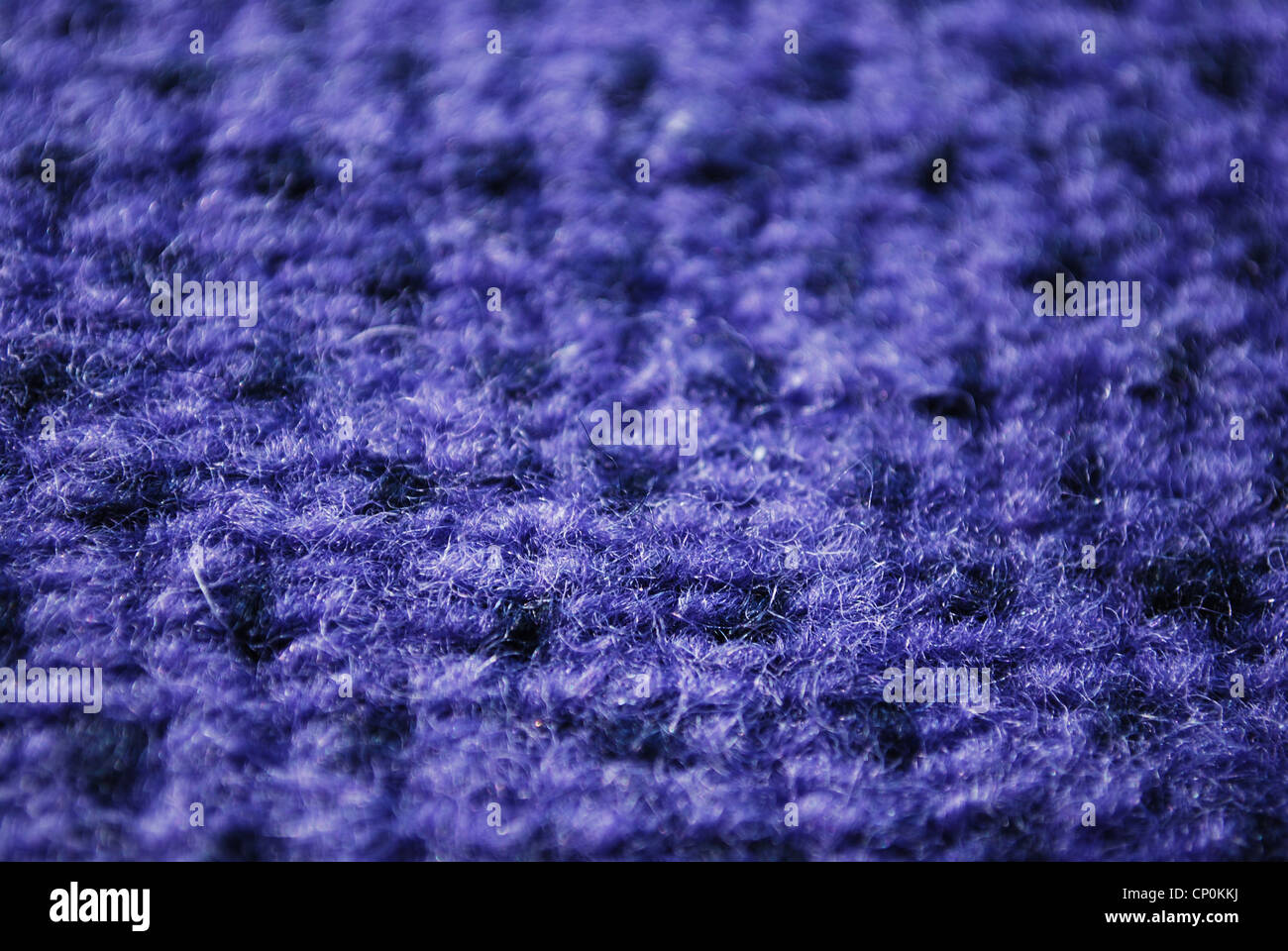 Blue knitting wool texture macro detail background horizontal Stock ...