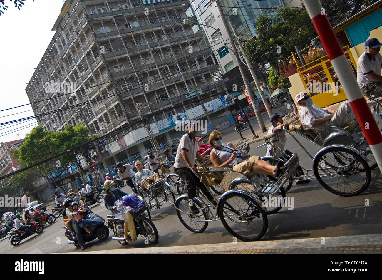 Trishaw vietnam hi-res stock photography and images - Alamy