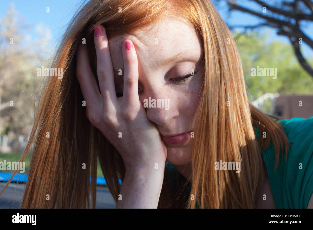 Embarrassed Red Face High Resolution Stock Photography and Images - Alamy
