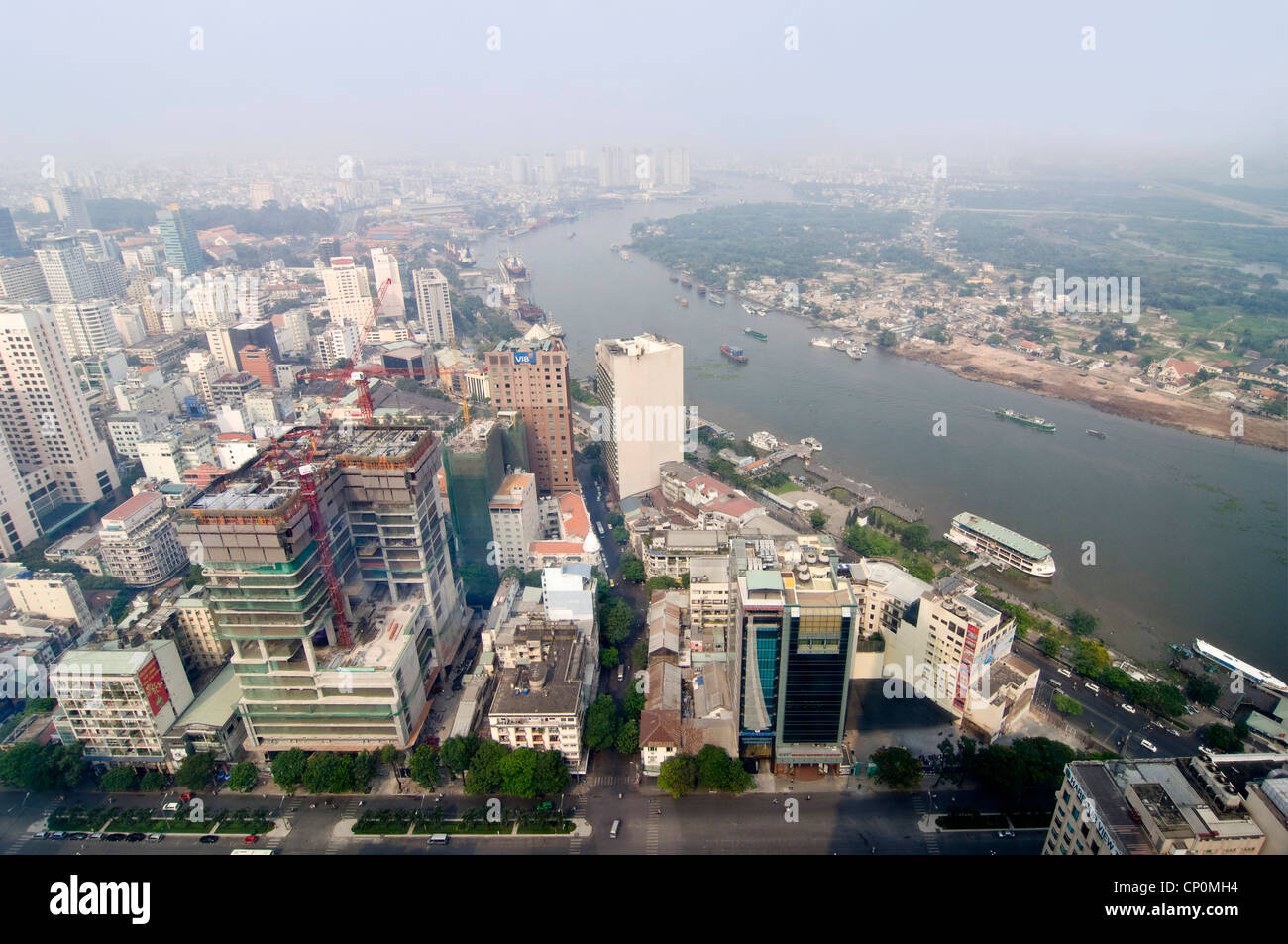 Saigon river boats hi-res stock photography and images - Alamy