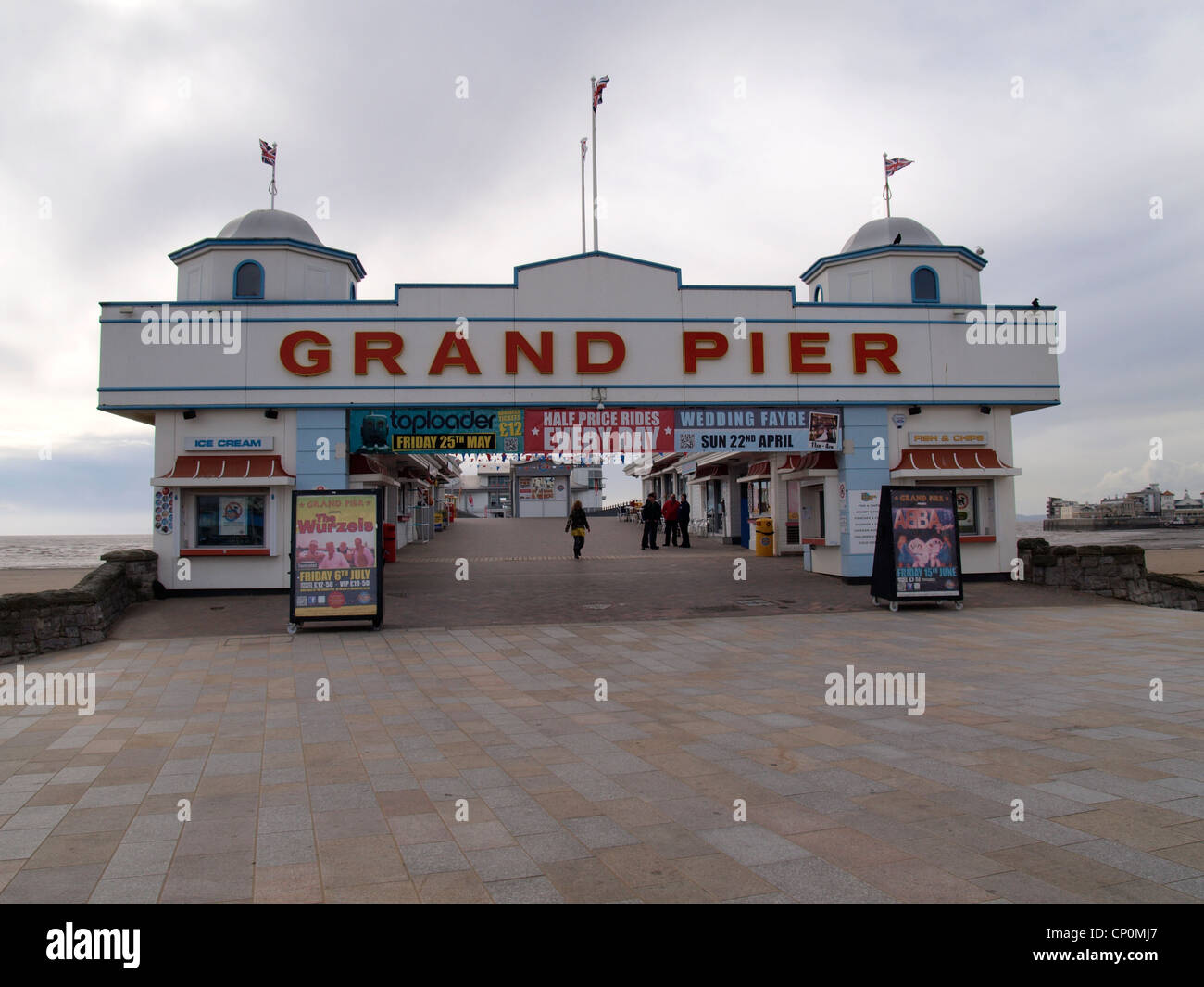 Grand pier entrance hi-res stock photography and images - Alamy