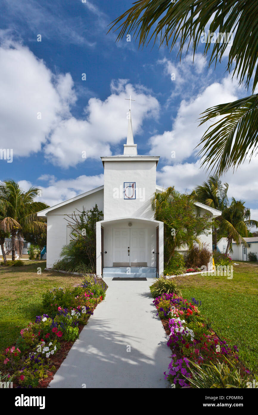 A small church in Everglades City, Florida, USA Stock Photo - Alamy
