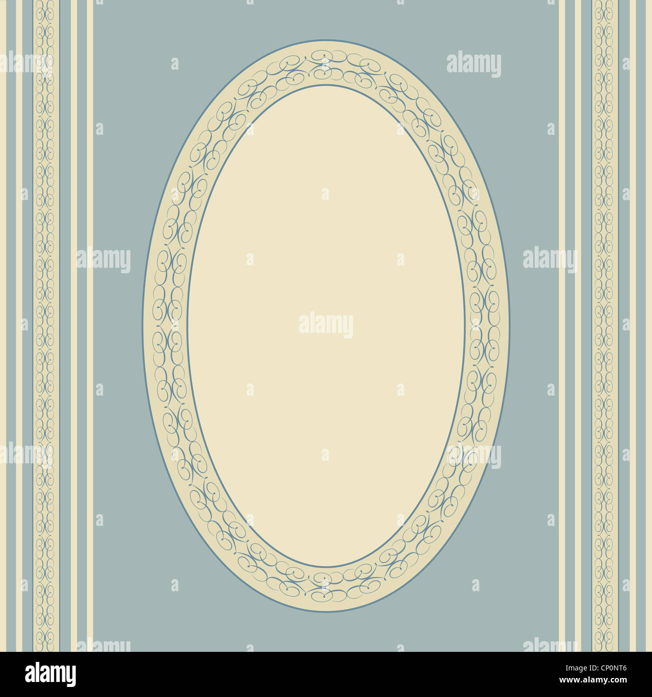 Blue oval hi-res stock photography and images - Alamy