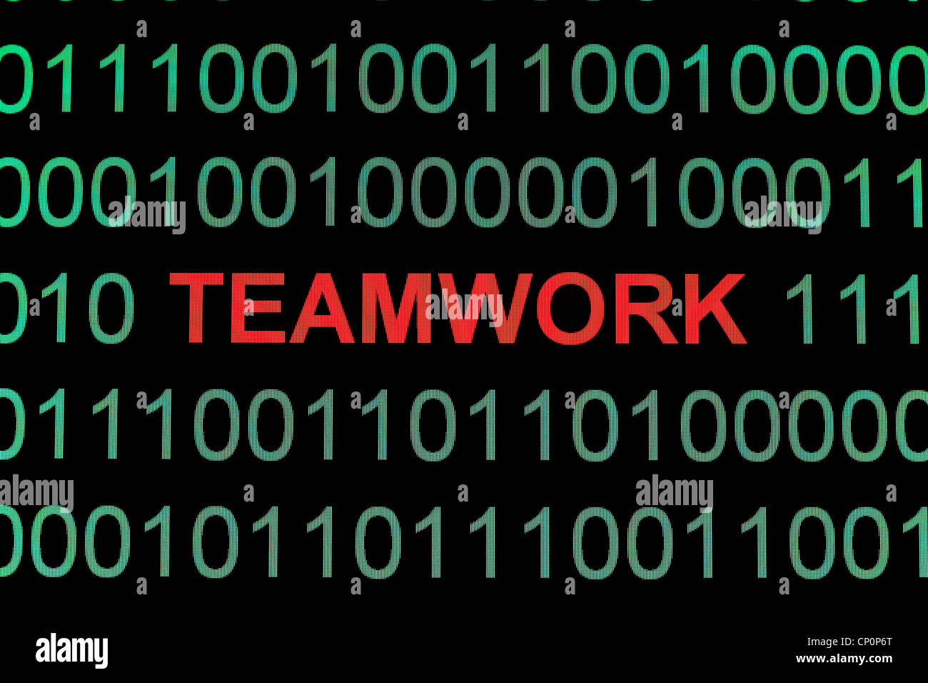 Binary data concept Stock Photo - Alamy