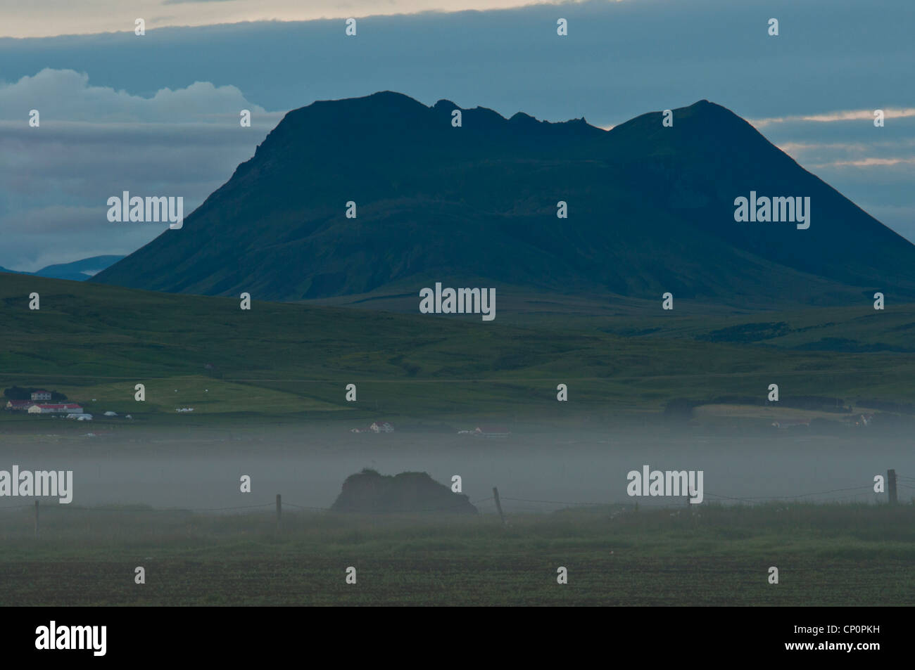 Bakki landscape area. South Iceland Stock Photo - Alamy