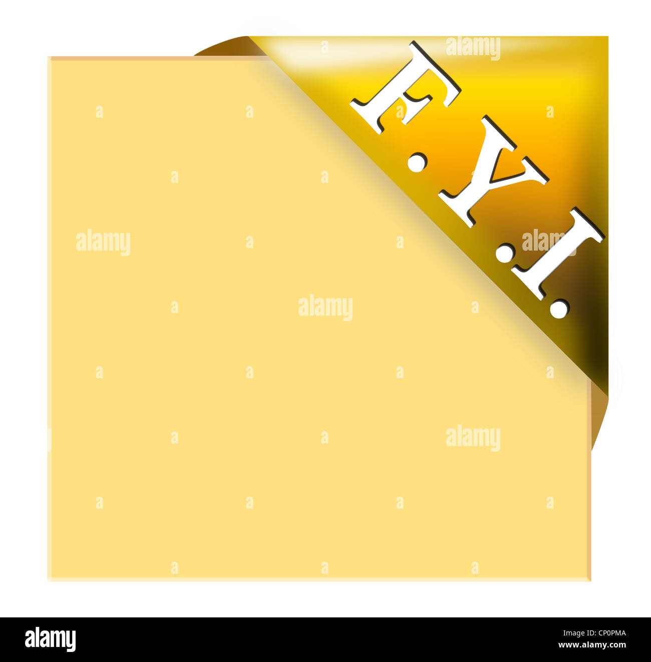 Fyi icon hi-res stock photography and images - Alamy