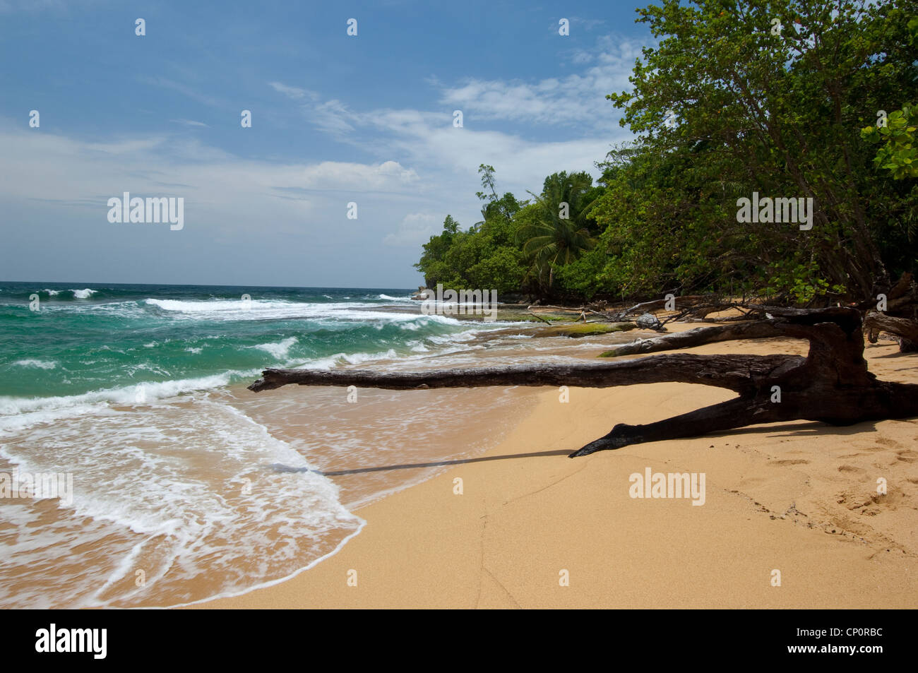 Bluff beach colon island hi-res stock photography and images - Alamy
