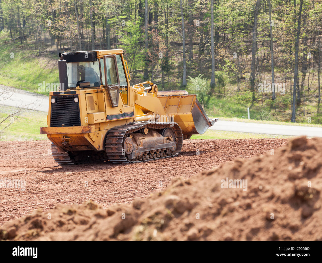 Bulldozer clearing land hi-res stock photography and images - Alamy