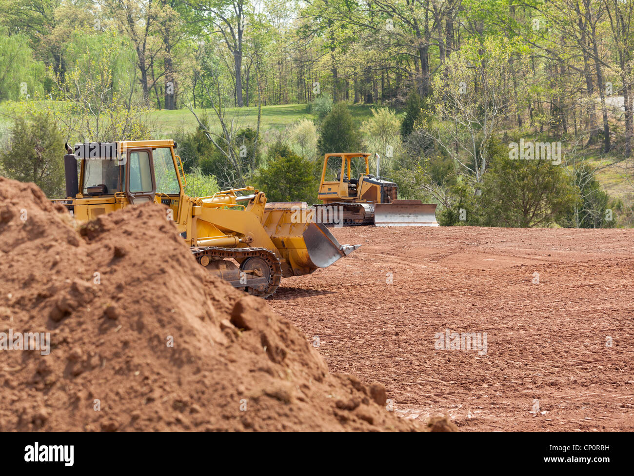 Bulldozer clearing land hi-res stock photography and images - Alamy