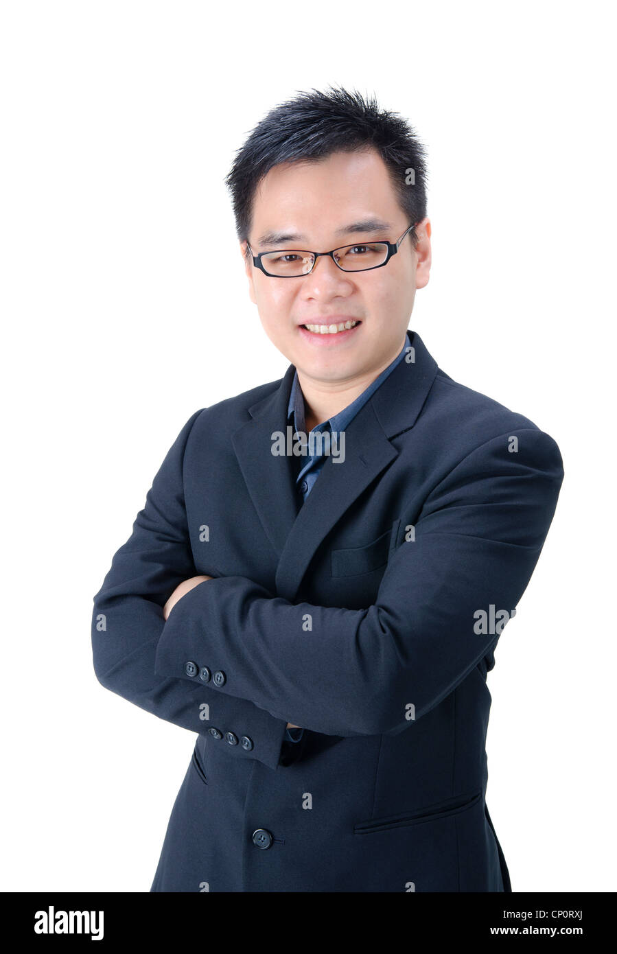 Chinese business man headshot hi-res stock photography and images - Alamy