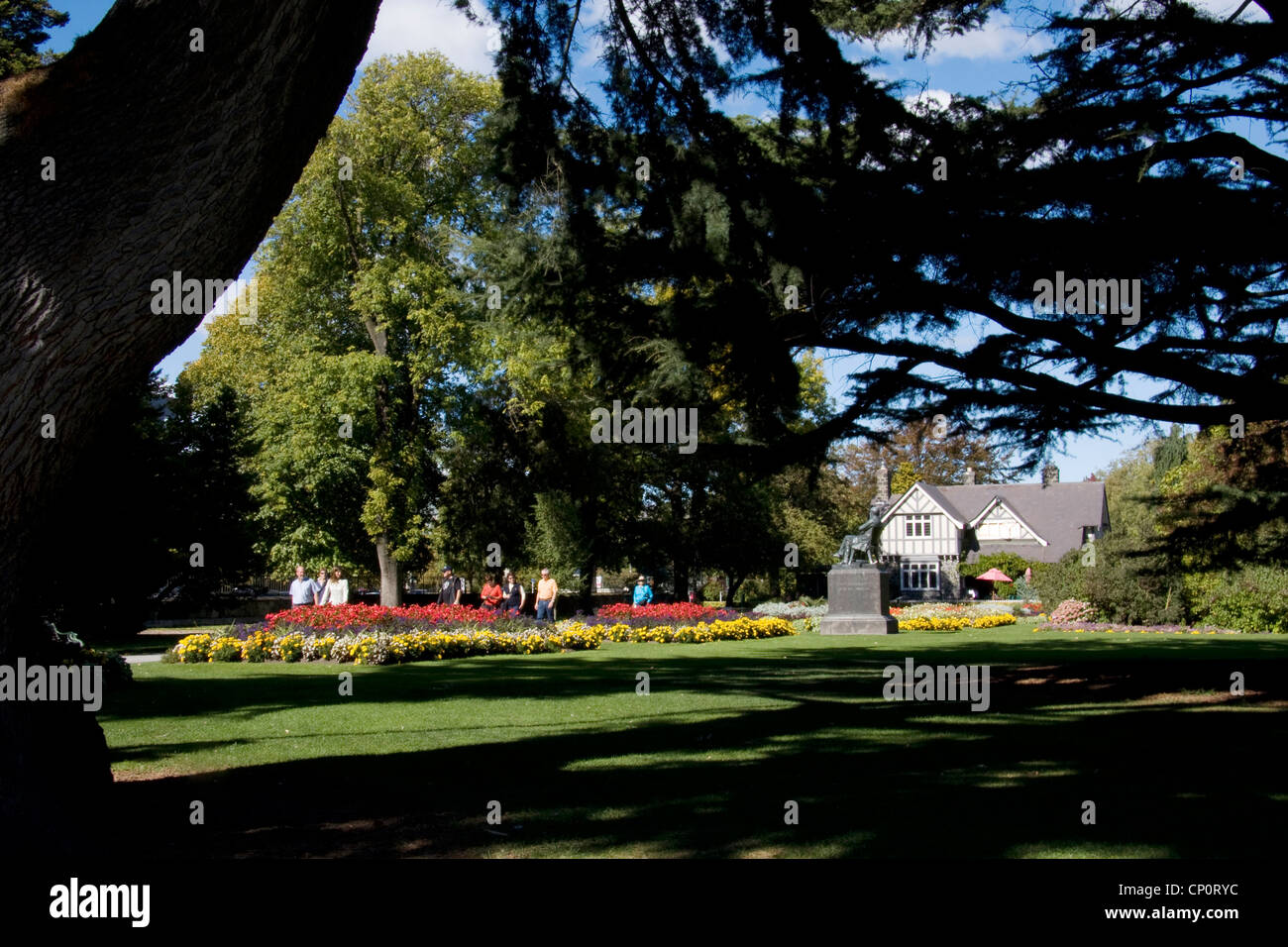 Christchurch Botanic Gardens Stock Photo - Alamy