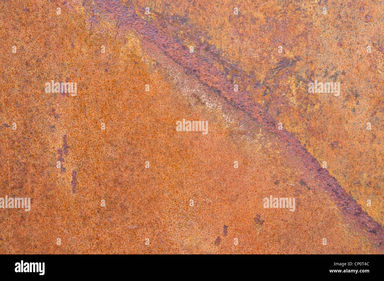 rusty orange sheet metal background texture Stock Photo - Alamy