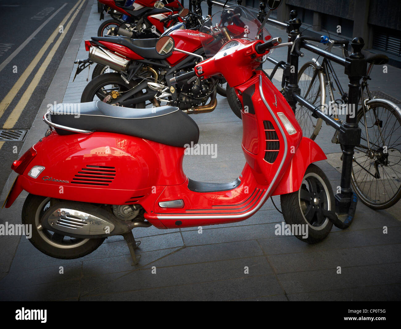 Vespa scooter england uk hi-res stock photography and images - Alamy