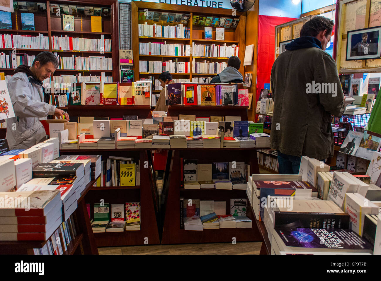 French bookstore pigalle hi-res stock photography and images - Alamy