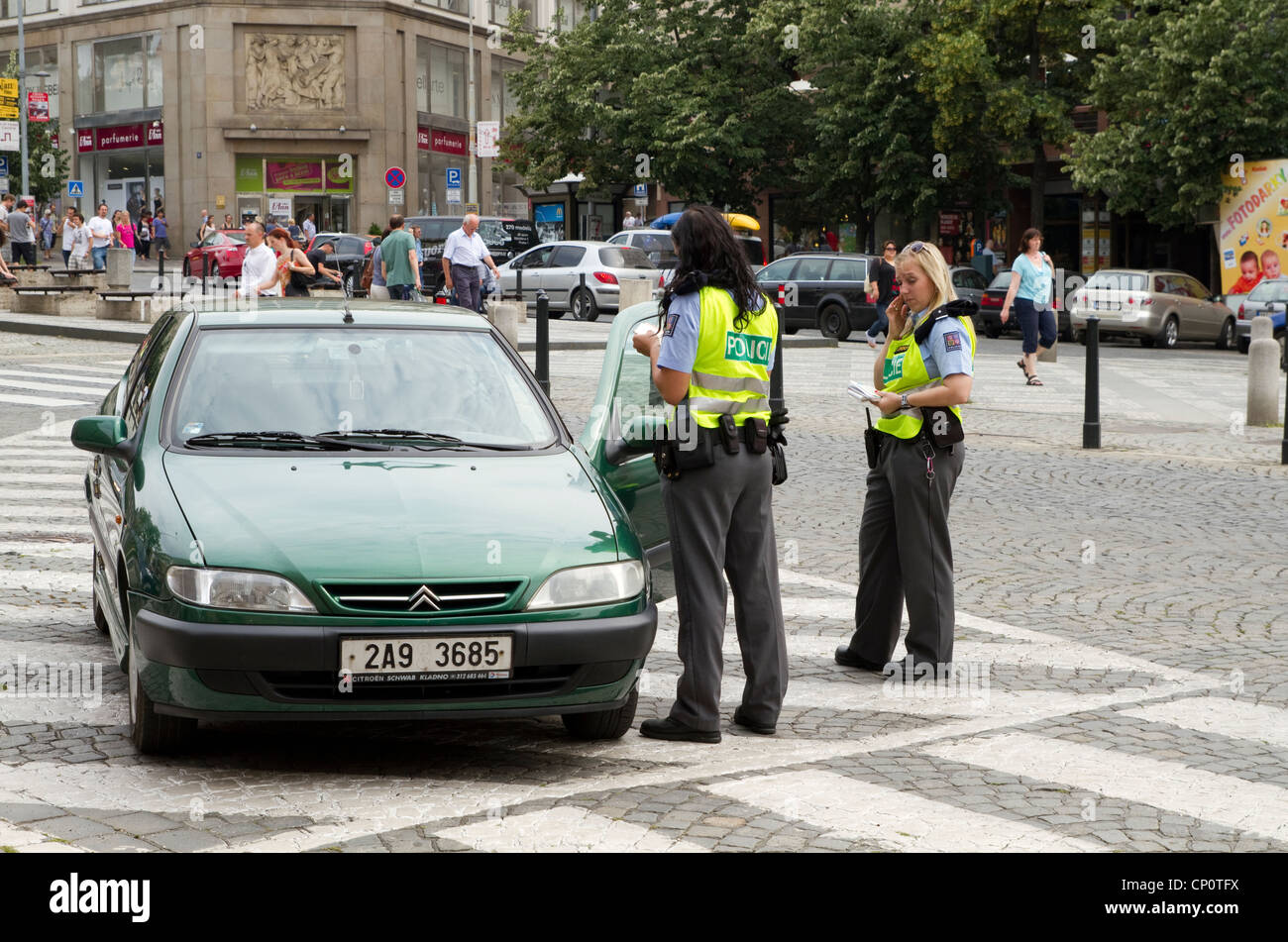 Czech police uniform prague hi-res stock photography and images - Alamy