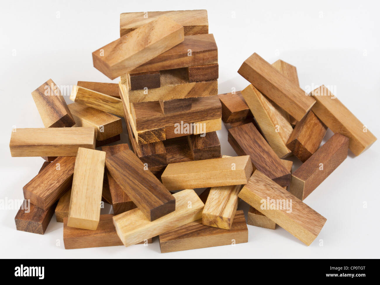 Rectangle blocks wooden tower hi-res stock photography and images - Alamy