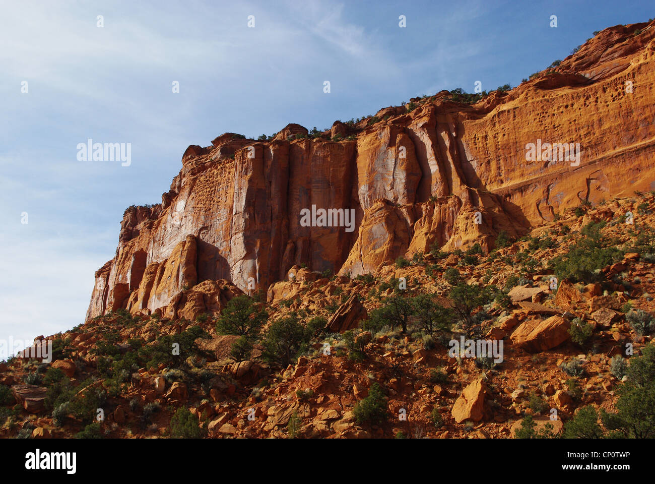 Formation rock shrub wall hi-res stock photography and images - Alamy