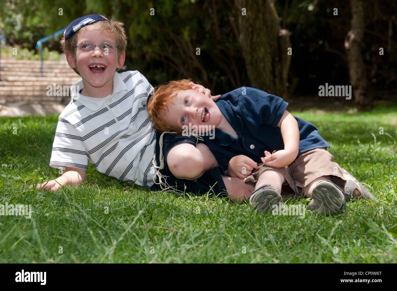Brothers boys older hi-res stock photography and images - Alamy