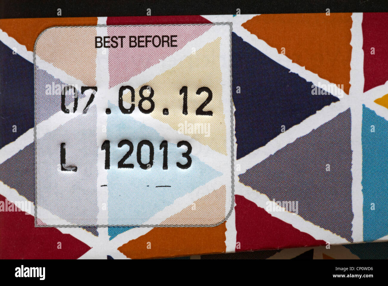 Best before food best before food label labels hi-res stock photography ...