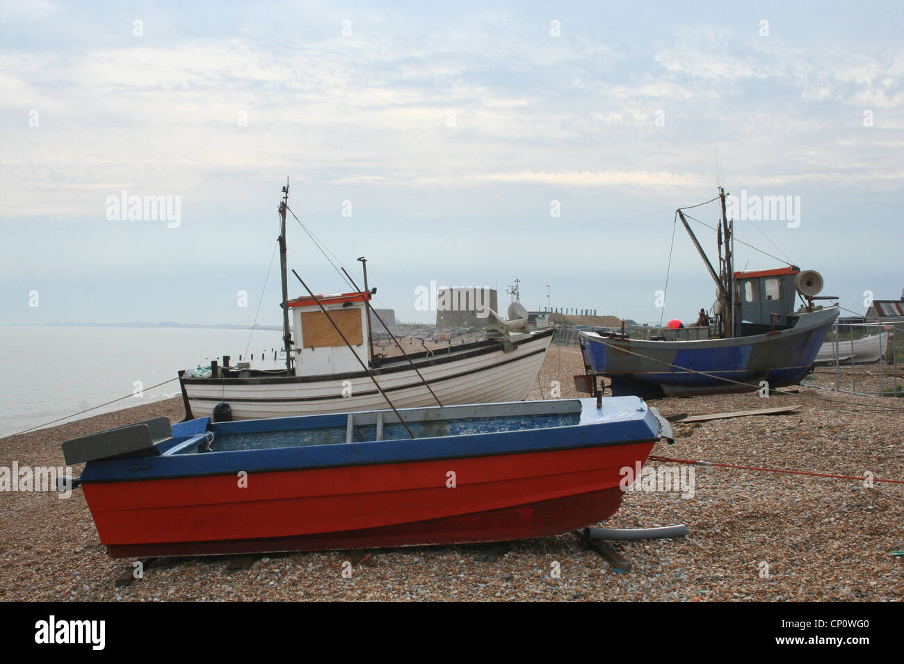 Hythe kent fishing beach hi-res stock photography and images - Alamy