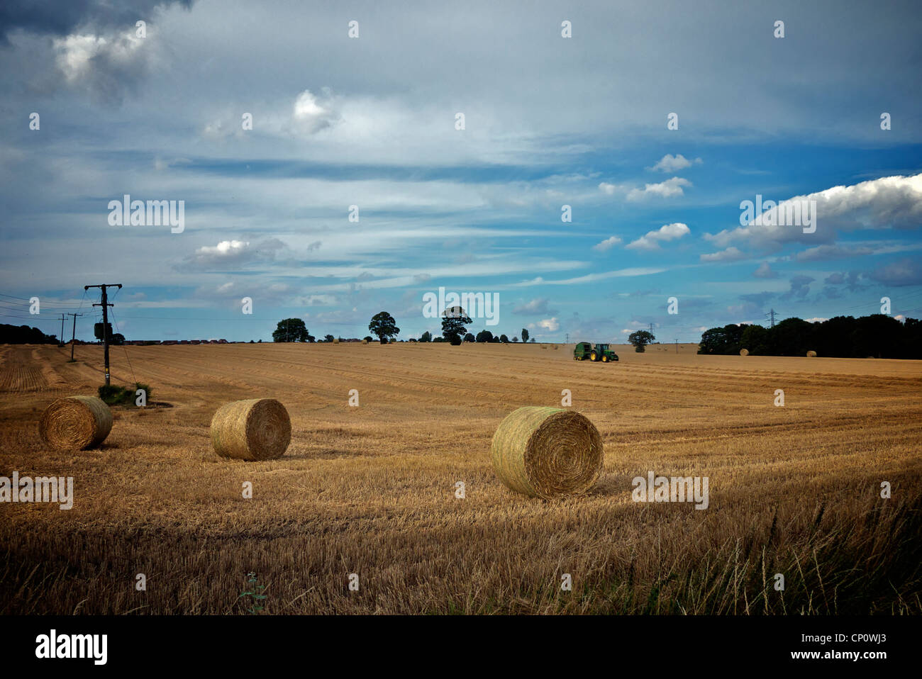 Bail harvesting hi-res stock photography and images - Alamy