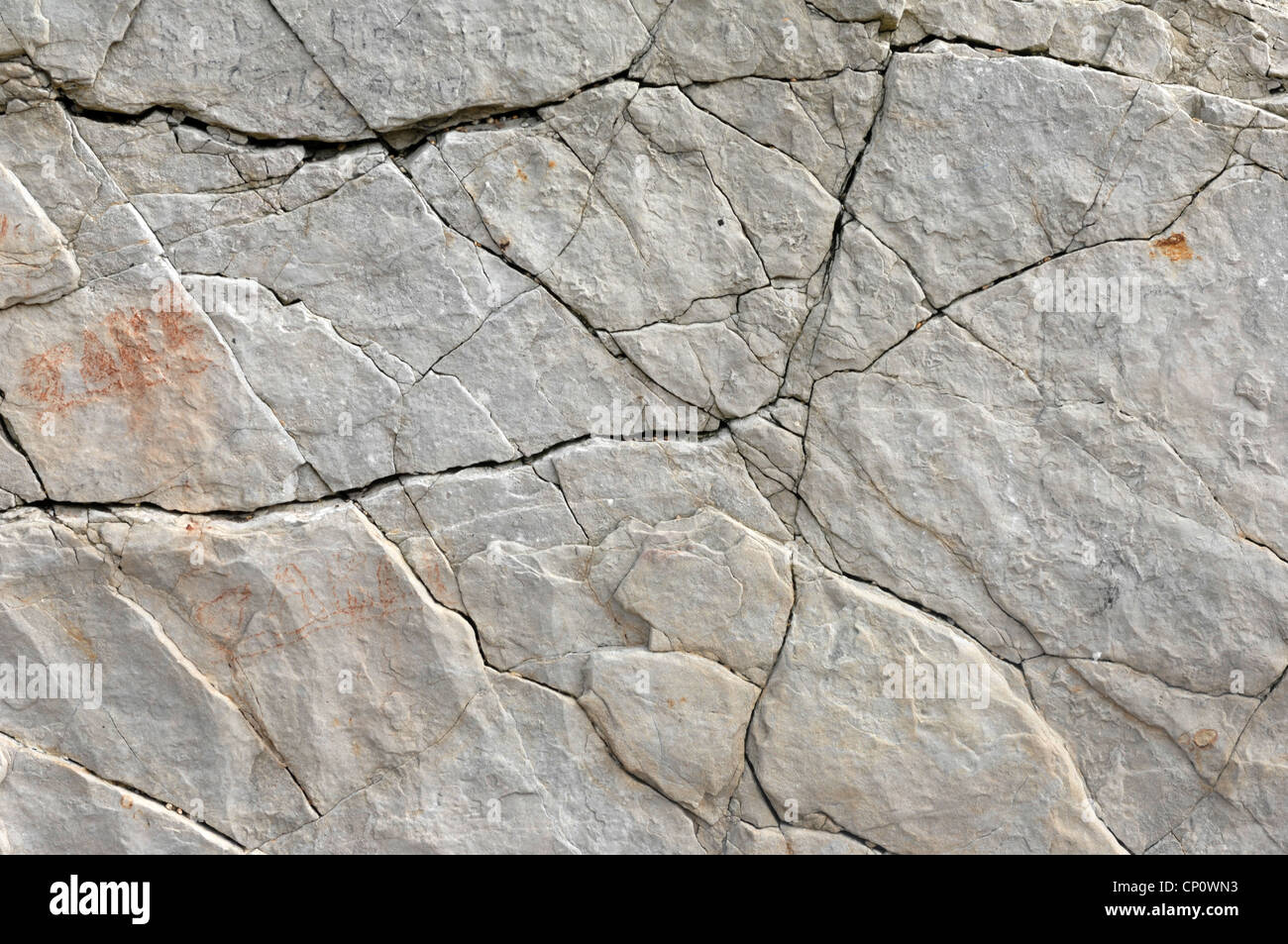 Patterns in the rock, Cornwall, UK Stock Photo - Alamy