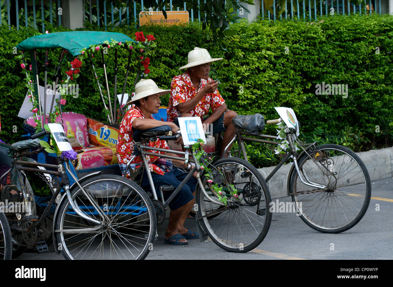 Hats decorated bikes hi-res stock photography and images - Alamy