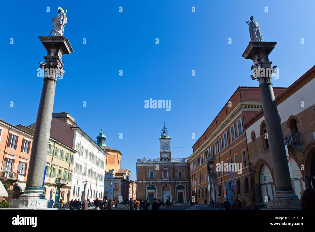 Ravenna square italy hi-res stock photography and images - Alamy