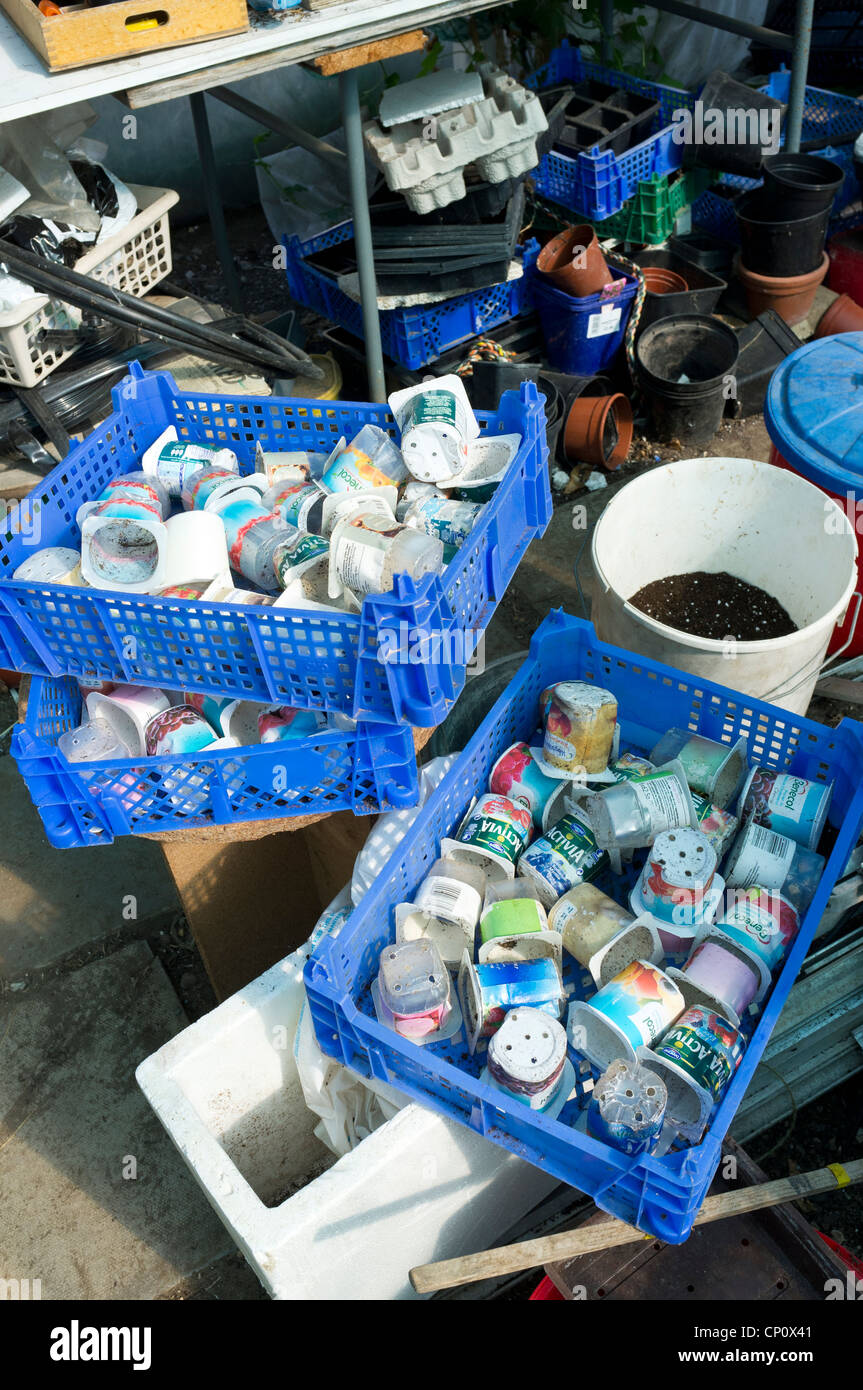In yoghurt pots hi-res stock photography and images - Alamy