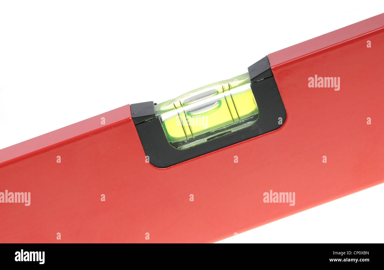 Red spirit level hi-res stock photography and images - Alamy