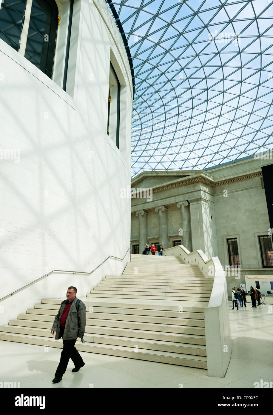 Great Court, the British Museum, London, England Stock Photo - Alamy