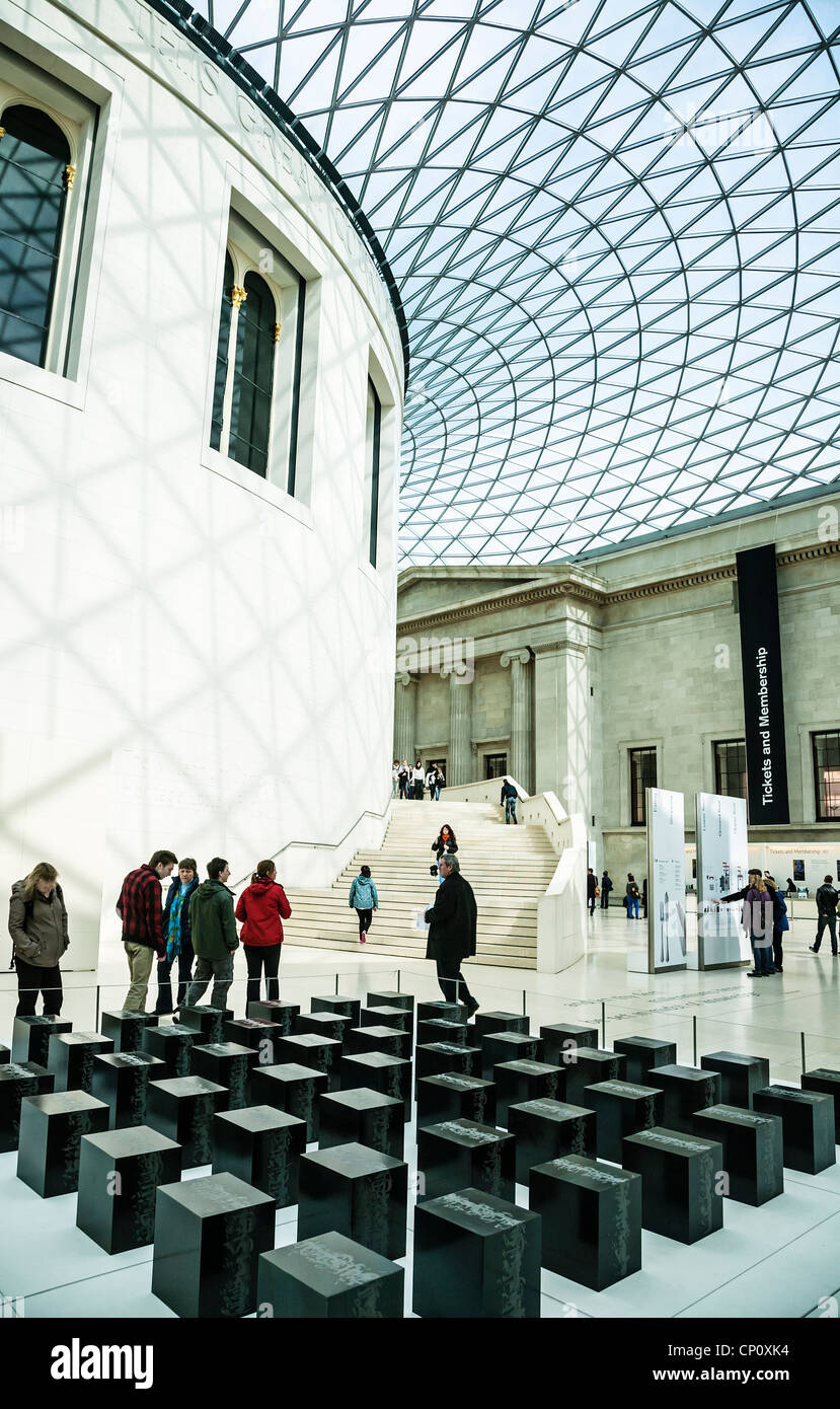 Great Court, the British Museum, London, England Stock Photo - Alamy