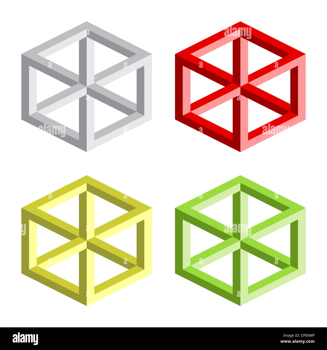 Optical illusion Cut Out Stock Images & Pictures - Alamy