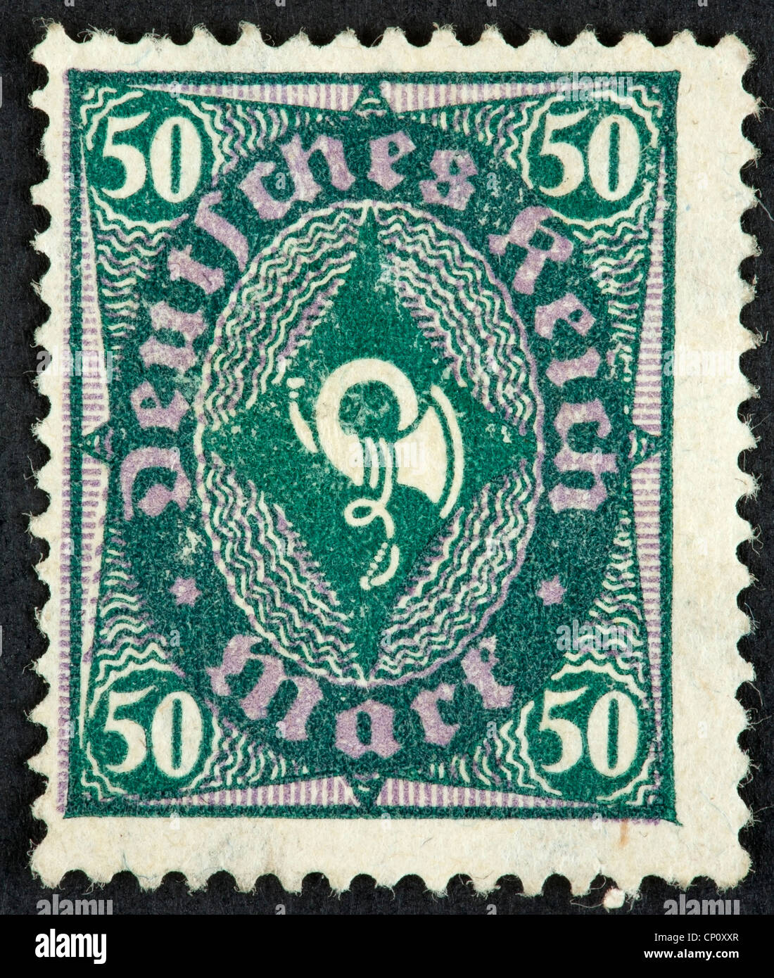 Deutsche reich stamp hi-res stock photography and images - Alamy