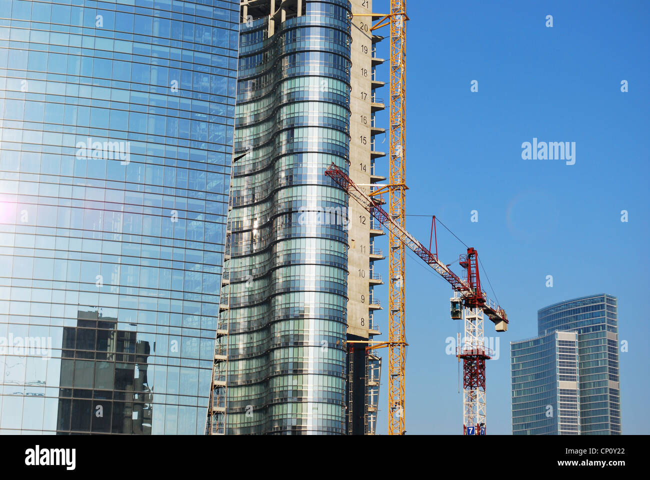 Milan construction site hi-res stock photography and images - Alamy