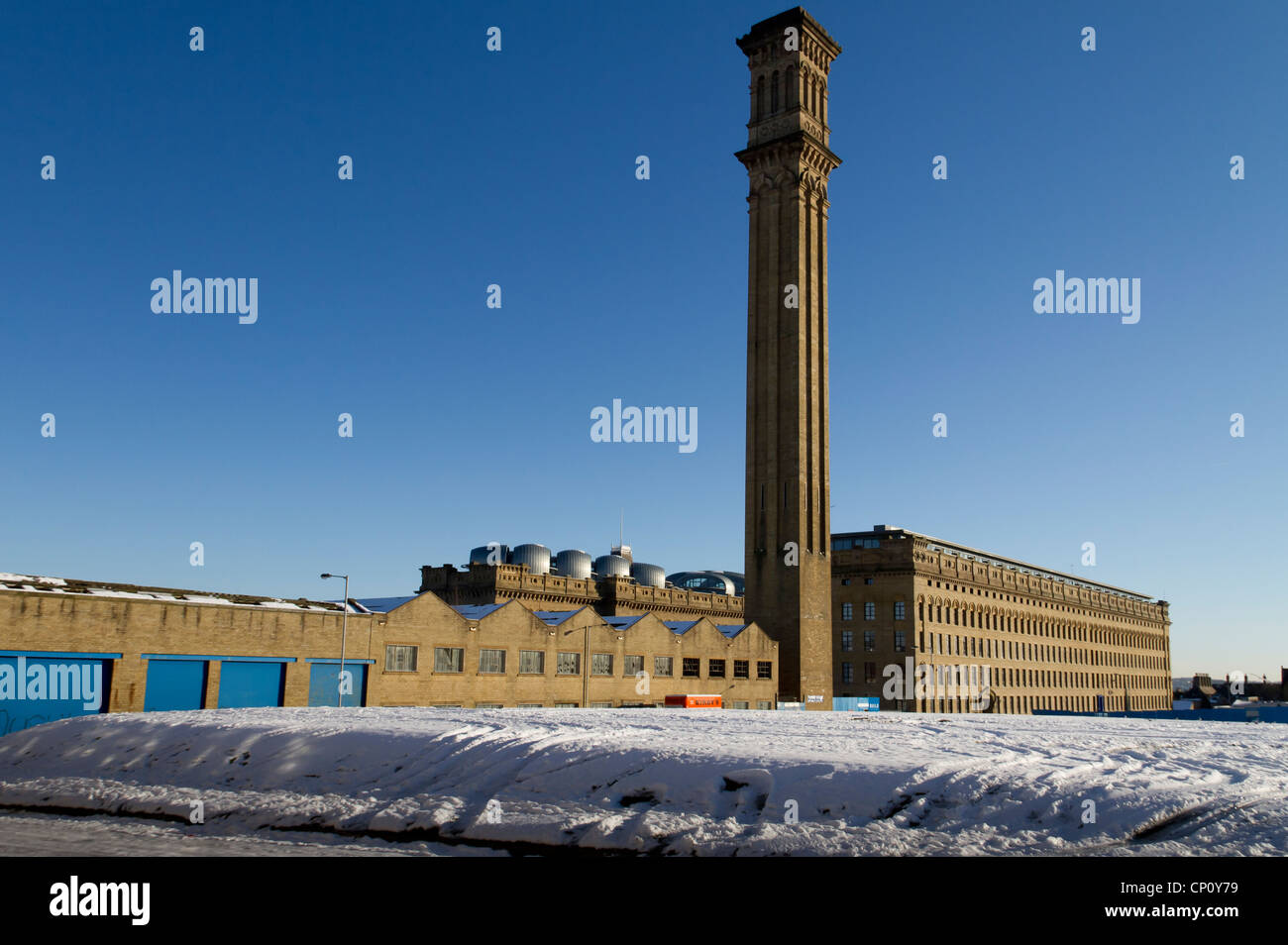 Listers Mill once the largest textile mill in the north of England, now ...