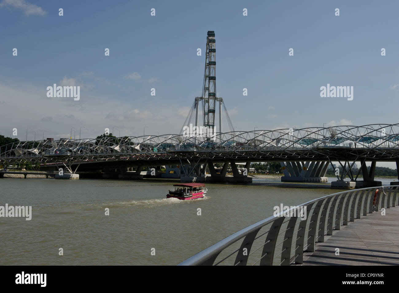Helix suspension bridge hi-res stock photography and images - Alamy