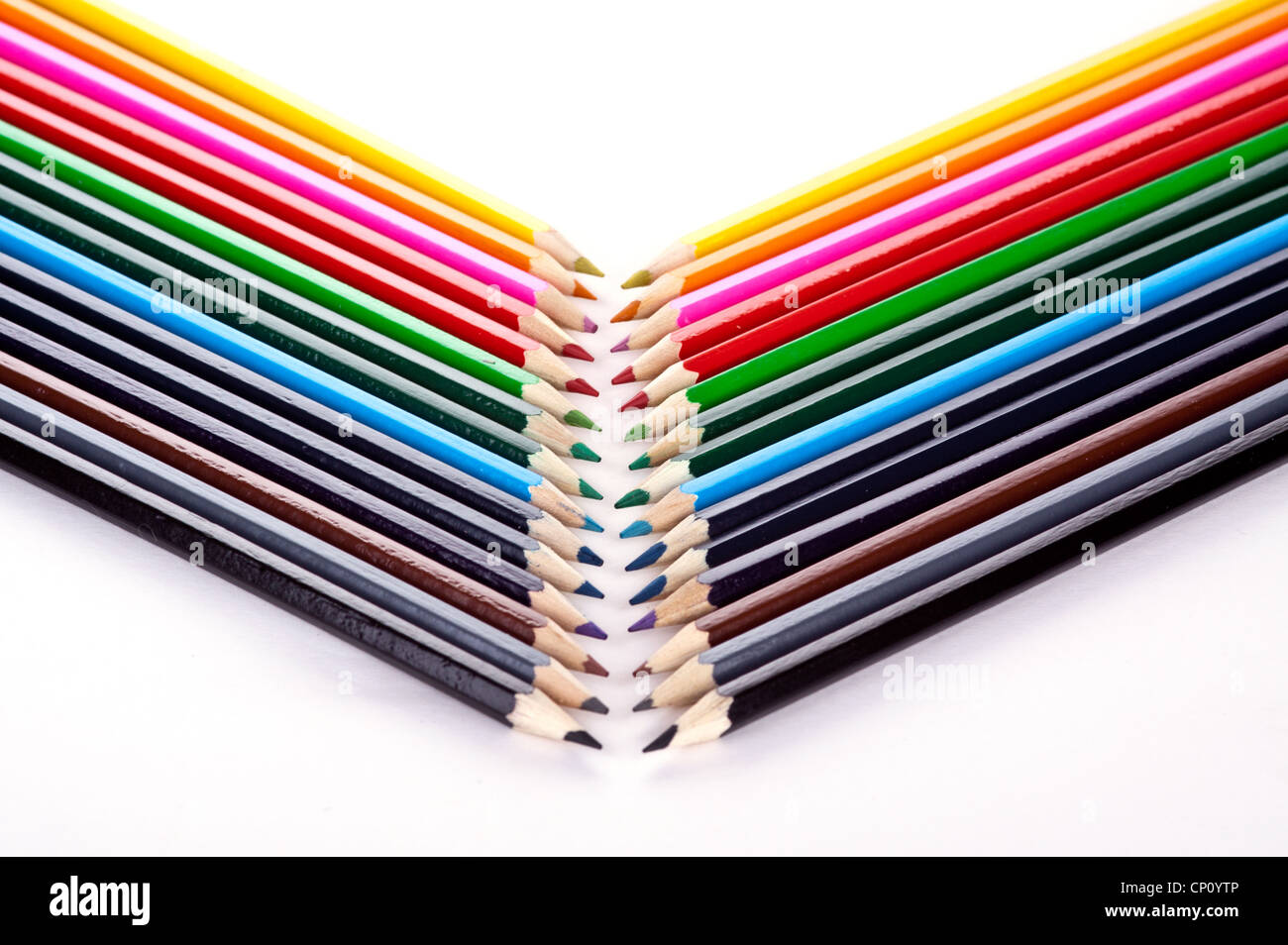 different colored pen Stock Photo - Alamy