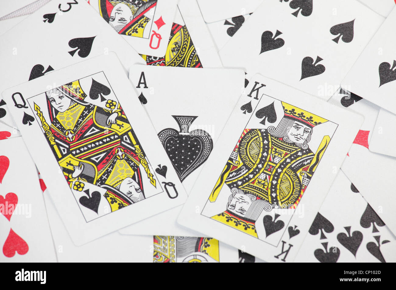 Symbol cards horizontal hi-res stock photography and images - Alamy