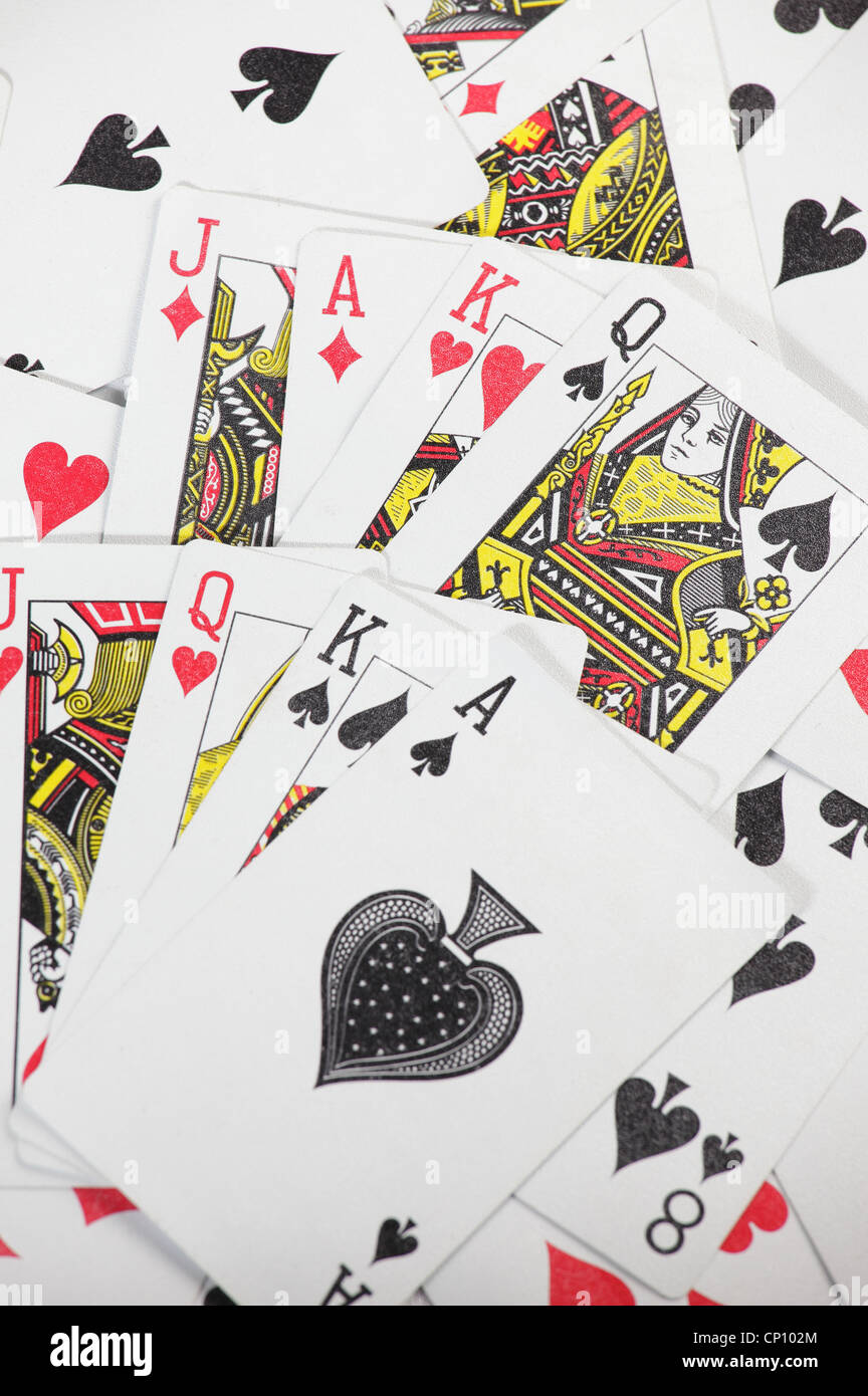 Playing cards picture hi-res stock photography and images - Alamy