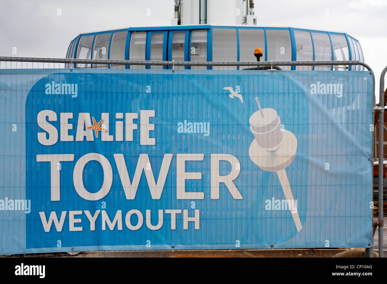 Sealife Tower, Jurassic Skyline Tower, Weymouth in April Stock Photo ...