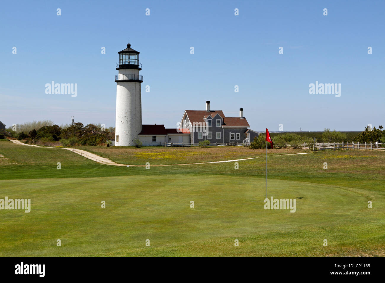 Cape Cod Light also called Highlands Light, North Truro, Cape Cod ...