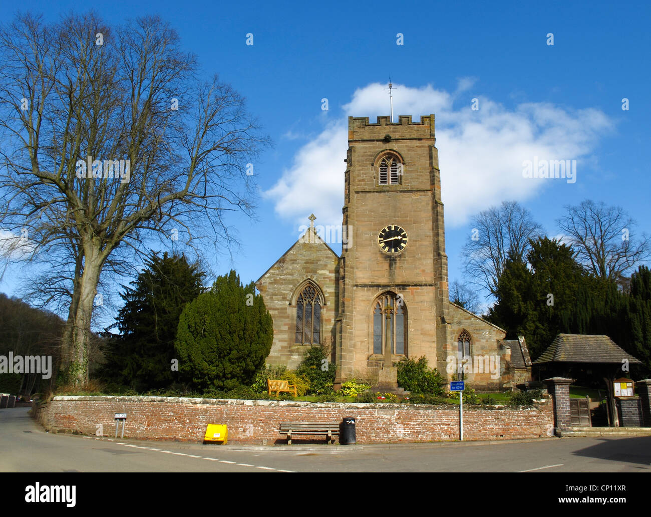 St. Leonard's Church, Clent, Worcestershire, England, UK Stock Photo ...