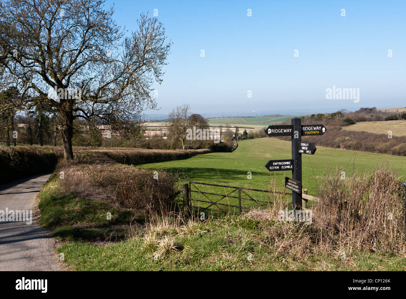 The Chiltern countryside, Oxfordshire Stock Photo - Alamy