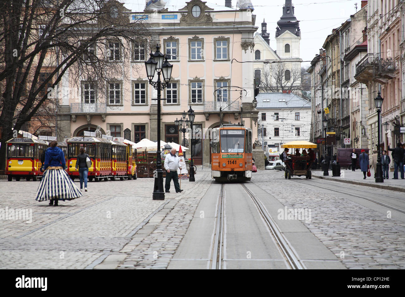 Lvov tram hi-res stock photography and images - Alamy